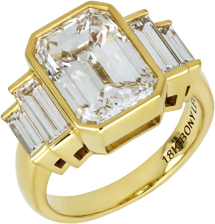 Bony Levy Emerald Cut Diamond Ring - ShopStyle