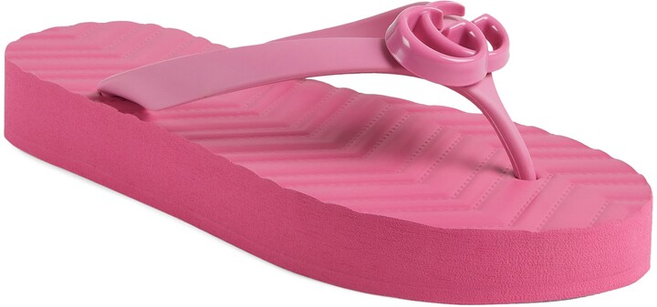 Gucci Pascar GG Platform Flip Flop - ShopStyle