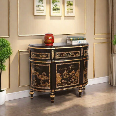 Vivid Space Creation Handcrafted Semi-Circular Drawer Sideboard - ShopStyle