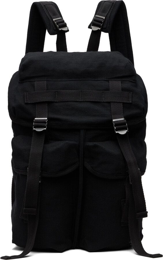 Y's Black Military Backpack - ShopStyle