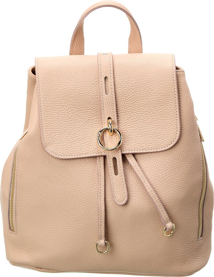 Italian Leather Backpack - ShopStyle