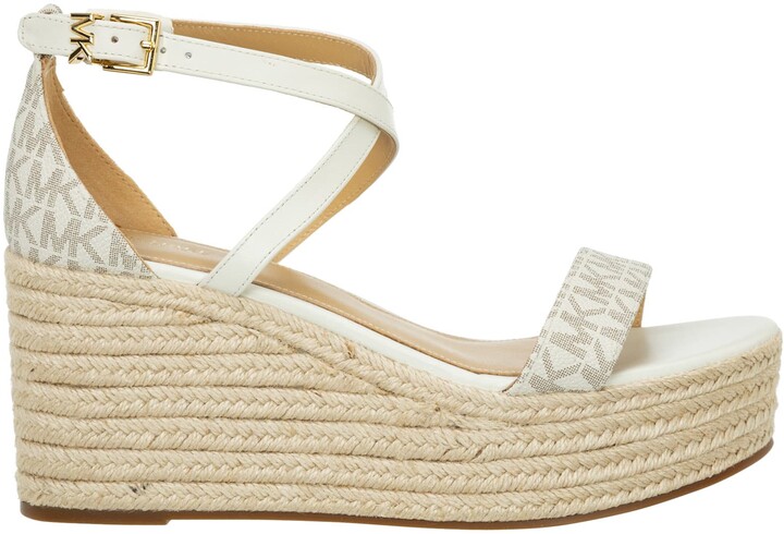 Michael Kors Serena Wedge Sandals - ShopStyle