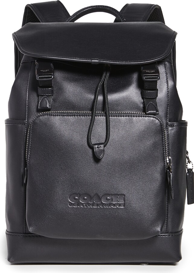 Coach New York League Flap Backpack - ShopStyle