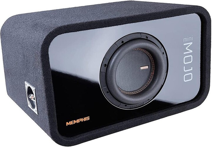 Memphis Audio Loaded Single 8" Vented Mojo Mini Series Subwoofer ...