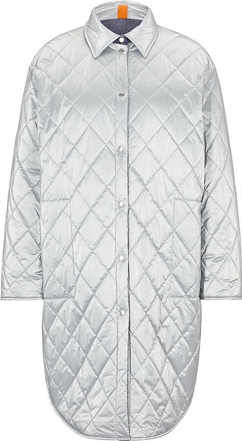 HUGO BOSS Reversible Padded Jacket With Denim And Effects - ShopStyle