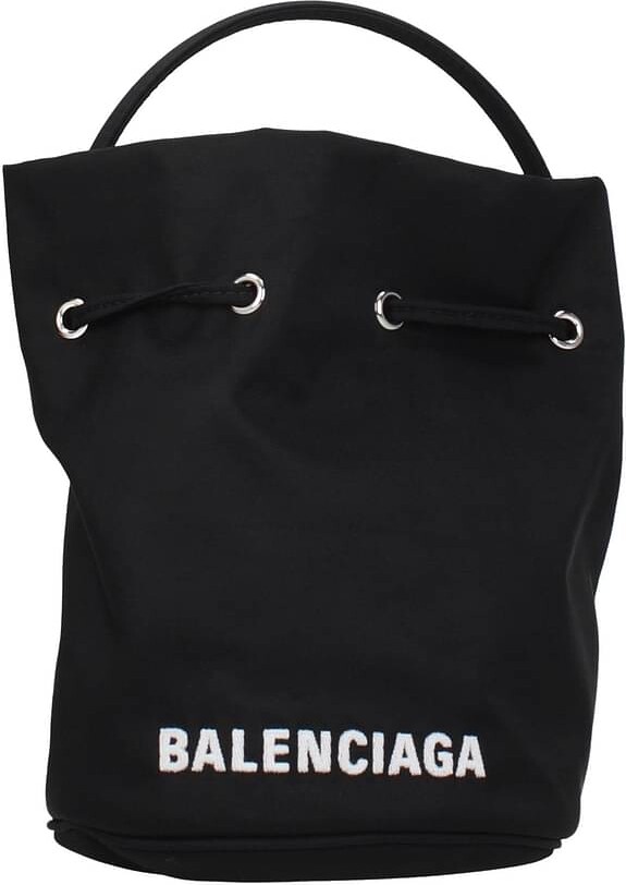 Balenciaga Handbags Fabric White - ShopStyle Tote Bags