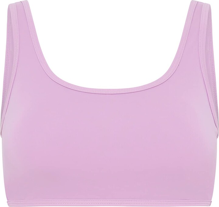 Modibodi Teenager Period Swimwear Crop Top - Swim Top With Built-In ...