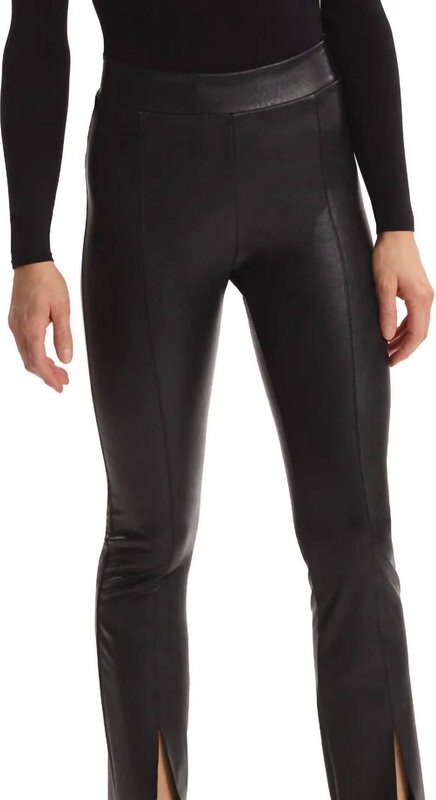 Commando Faux Leather Split Front Pant - ShopStyle