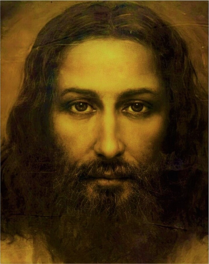 Etsy Shroud Of Turin Real Face Jesus Christ, Picture, Christ Picture ...