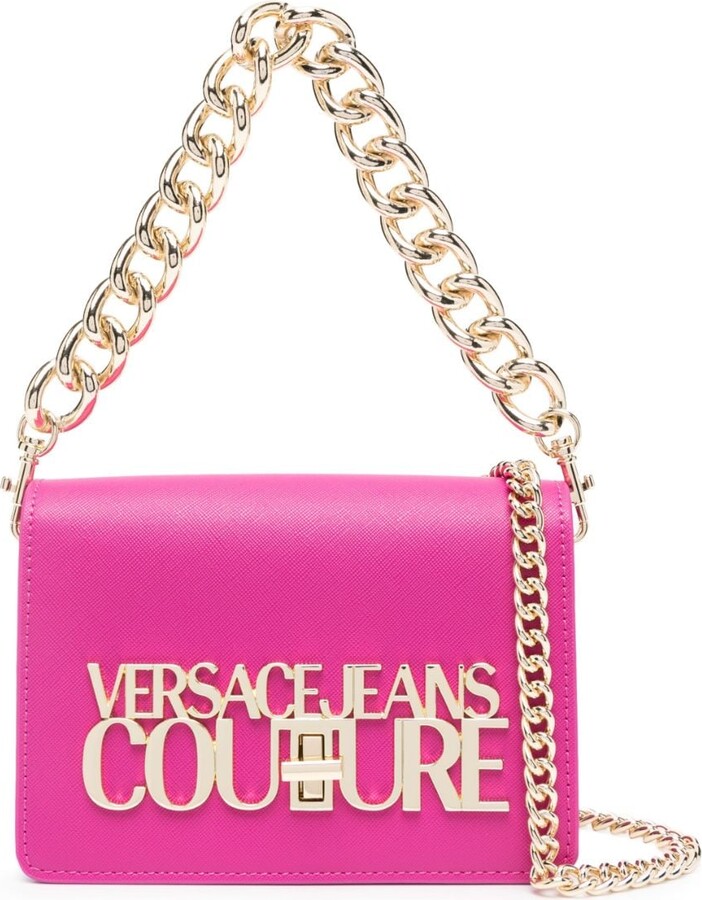 Versace Jeans Couture Logo-Lettering Crossbody Bag - ShopStyle