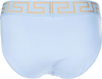Versace Greca border briefs - ShopStyle