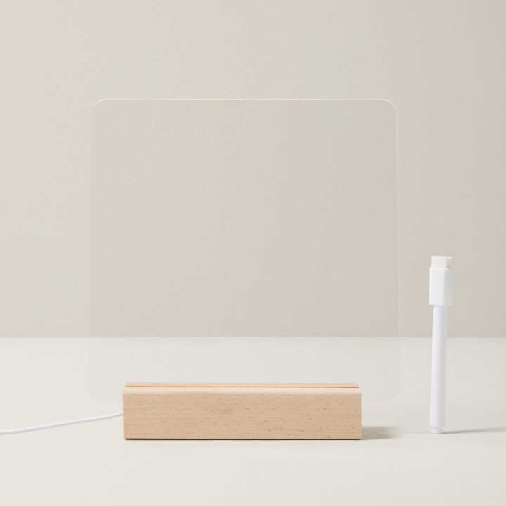 Indigo Clear Arcylic Dry Erase Message Board - ShopStyle Picture Frames