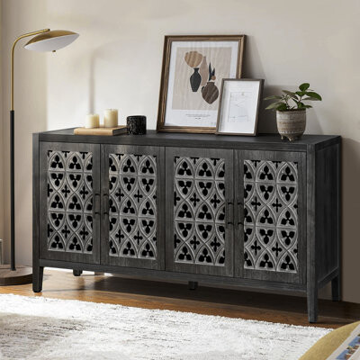 Lark Manor American Country Buffet Cabinet, Wooden Sideboard with ...