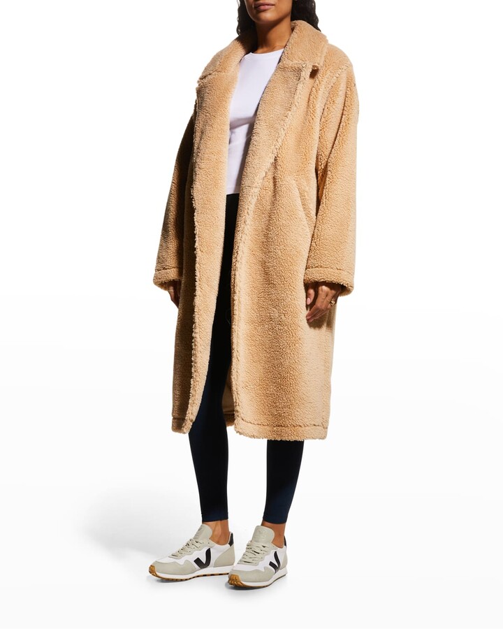 Alo Yoga Oversized Faux-Fur Trench Coat - ShopStyle