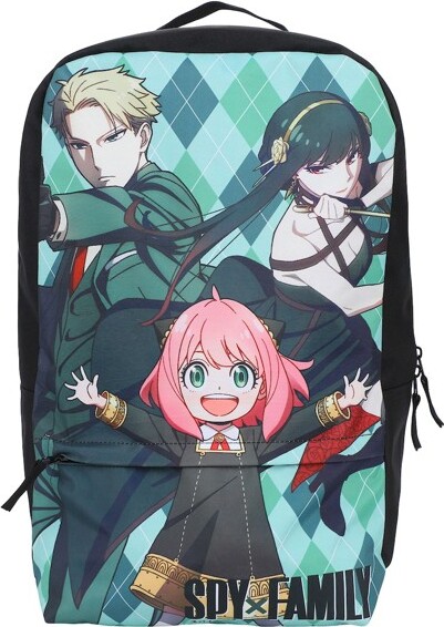 Spy x Family Backpack with Adjustable Shoulder Strap and Front Pocket ...