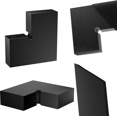 RoomTec Flat Handrail Accessories 2Pack Extension Connector High ...