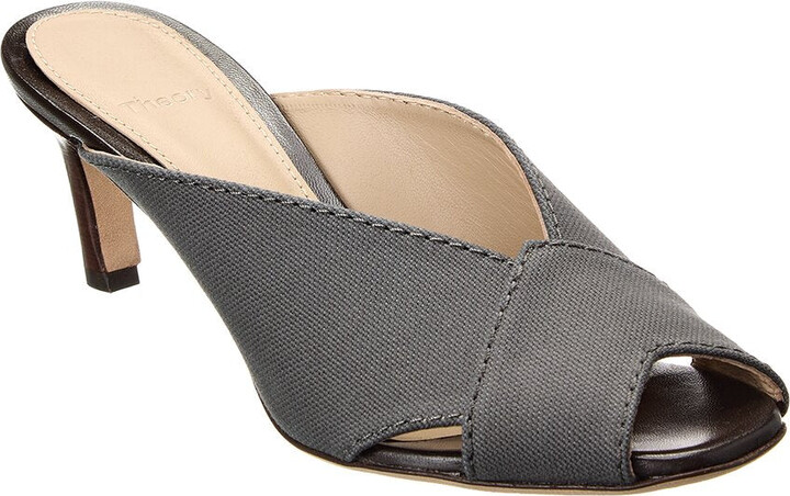 Theory V Canvas Mule - ShopStyle