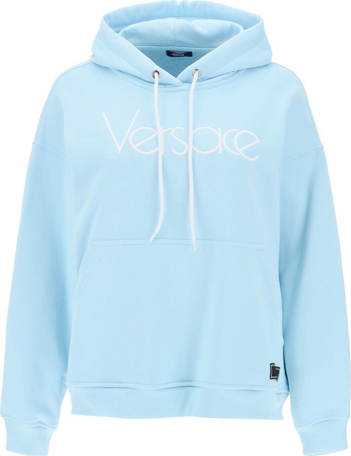 Versace hoodie with 1978 re-edition logo - ShopStyle