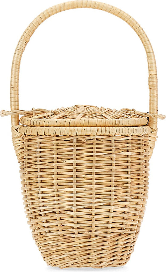 Patou Wicker Bucket Bag - ShopStyle