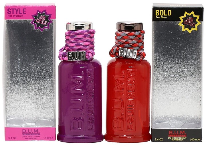 B.U.M. EQUIPMENT Bum Equipment Bold & Style 2-Piece Fragrance Gift Set ...