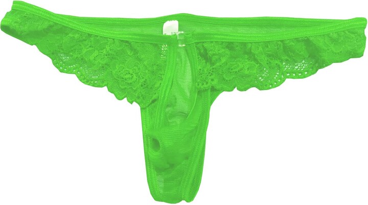 Vemefufu Mankini For Men Uk Hot Funny Lace String Stretch Tanga Briefs