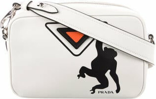 Prada City Calf Logo Camera Bag - ShopStyle