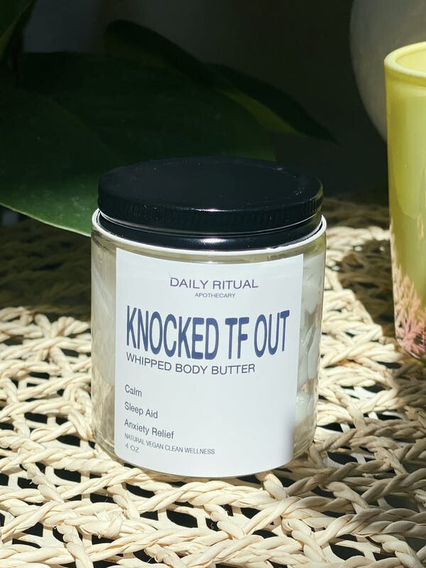 Daily Ritual Apothecary Knocked TF Out Whipped Body Butter - 4 OZ ...