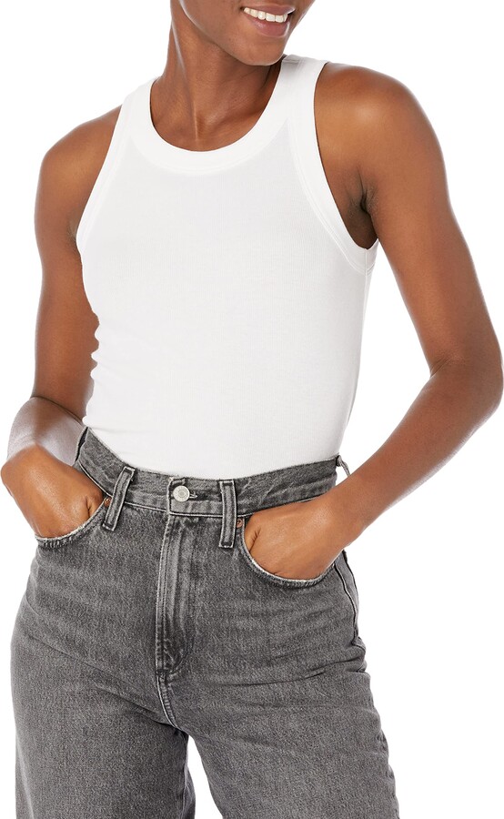 Velvet by Graham & Spencer Women's Cruz by Jenny Graham Ribbed Tank ...