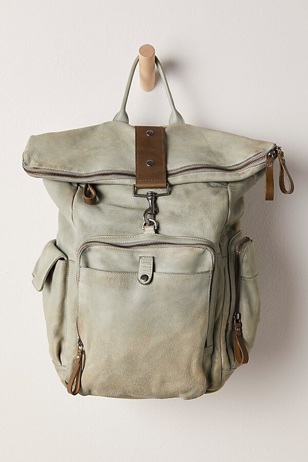 Free People Brigade Leather Backpack - ShopStyle
