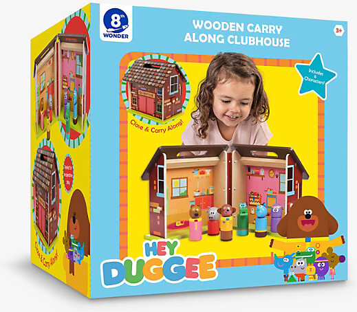 Hey Duggee Carry Along Clubhouse Wooden toy set - ShopStyle Games & Puzzles