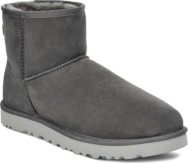 UGG Classic Mini Men's Boots Dark Grey : 18 D - Medium, Suede - ShopStyle