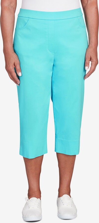 Alfred Dunner Missy Women's Classics Allure Clam Digger Capri Pants ...