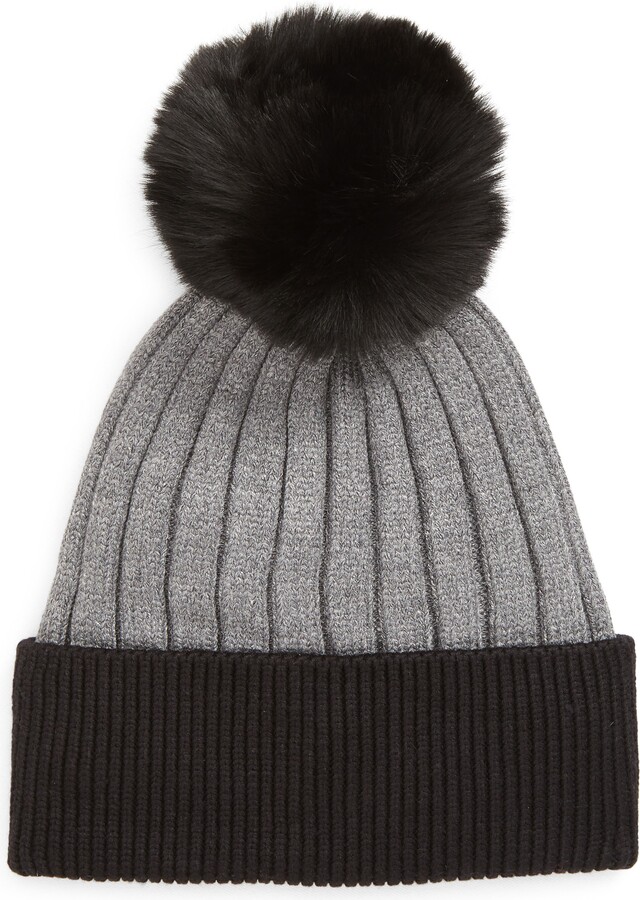 Tasha Two-Tone Beanie - ShopStyle Hats