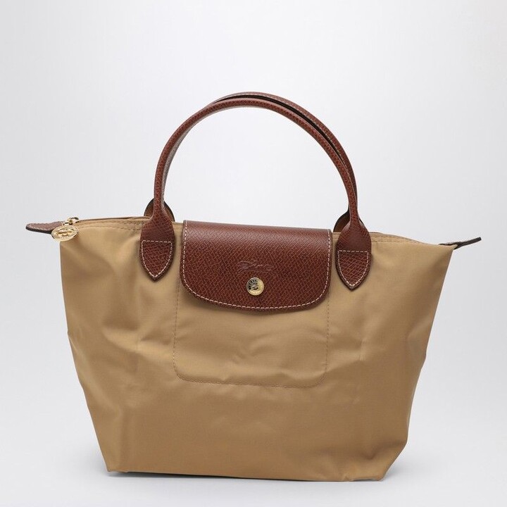 Longchamp Fawn-Coloured Handbag Le Pliage S - ShopStyle