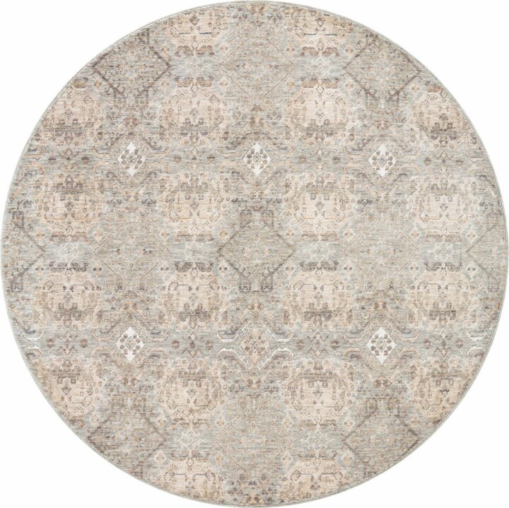 Amber Lewis x Loloi Zuma Zum-05 5'3" x 5'3" Round Area Rug - ShopStyle