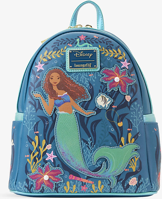 Loungefly Kids Disney's Little Mermaid Mini Faux-leather Backpack ...