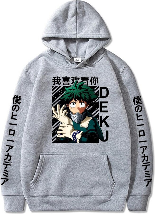 Syedeliso My Hero Academia Hoodies Deku Men Anime Clothes Boku No Hero ...