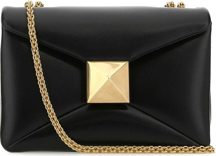Valentino Garavani One Stud small leather shoulder bag - ShopStyle