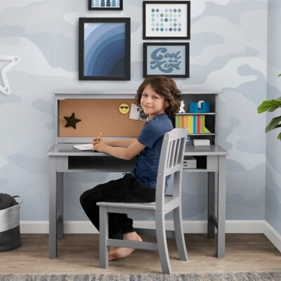 Delta Children Kids’ Workstation Desk with Hutch and Chair - ShopStyle