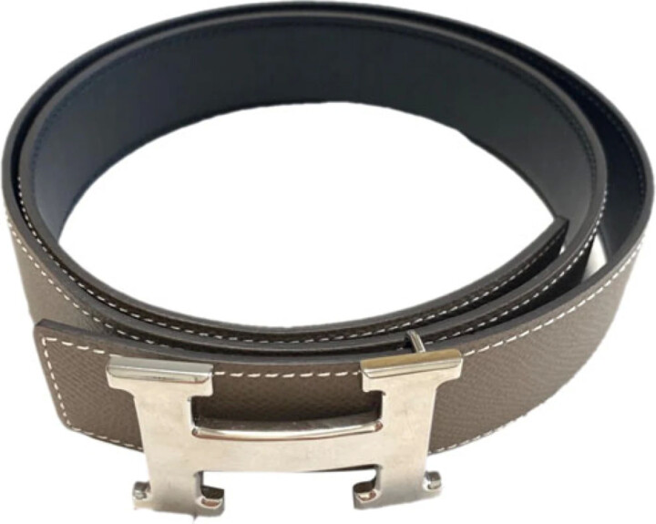 Hermes H leather belt - ShopStyle