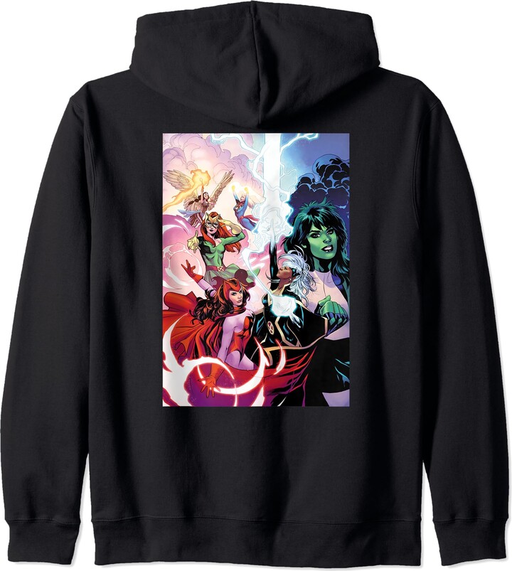 Marvel Women She-Hulk Storm Scarlet Witch Jean Grey Valkyrie Zip Hoodie ...