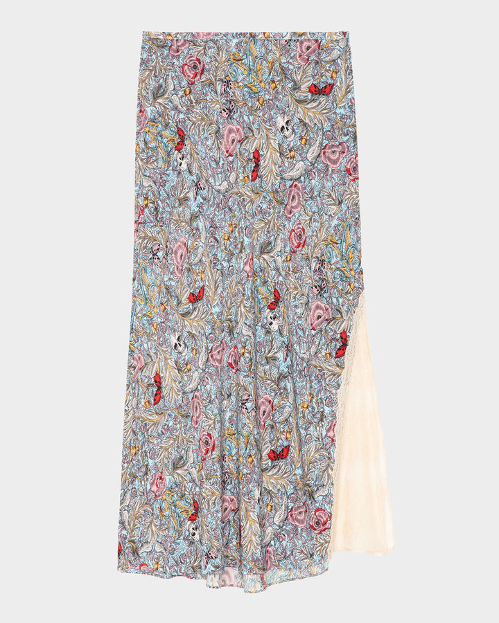Zadig & Voltaire Jayla Soft British Flowers Skirt - ShopStyle