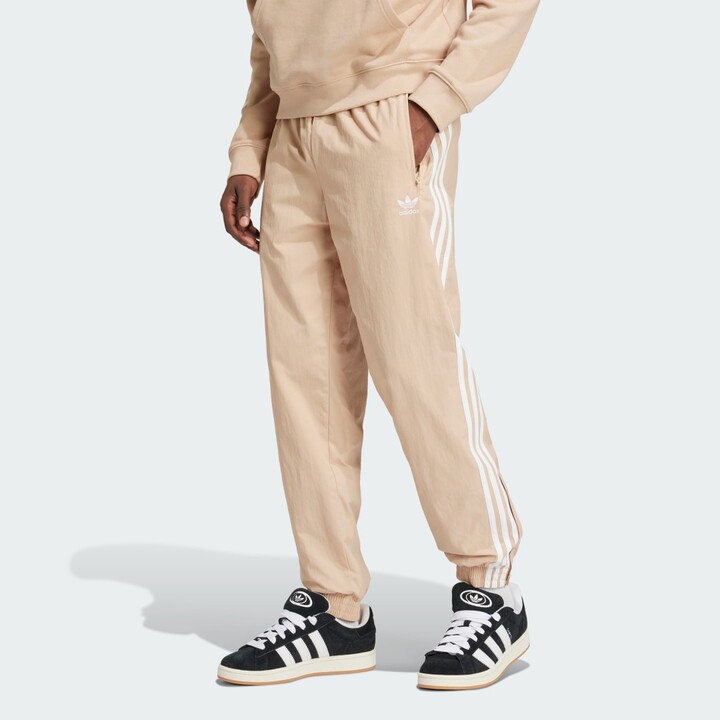 adidas Adicolor Woven Firebird Track Pants Magic Beige XS Mens - ShopStyle