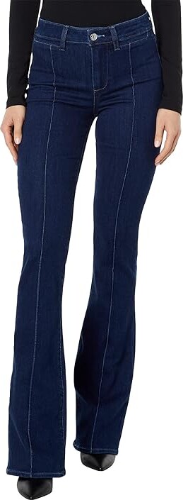 Paige High-Rise Laurel Canyon Welts Pin Tucks in Joan (Joan) Women's ...