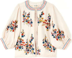 M.A.B.E Emi Jacket Ecru - ShopStyle