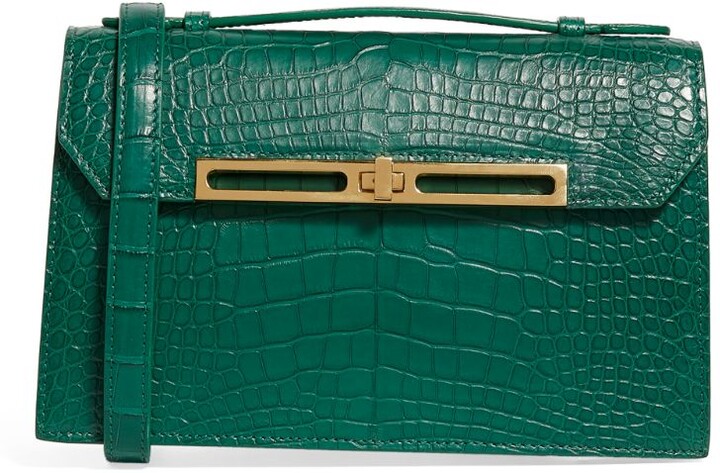 Llora Crocodile Emma Cross-Body Bag - ShopStyle