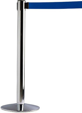 MT Displays M&T Displays Chrome Crowd Control Stanchion Barriers Queue ...