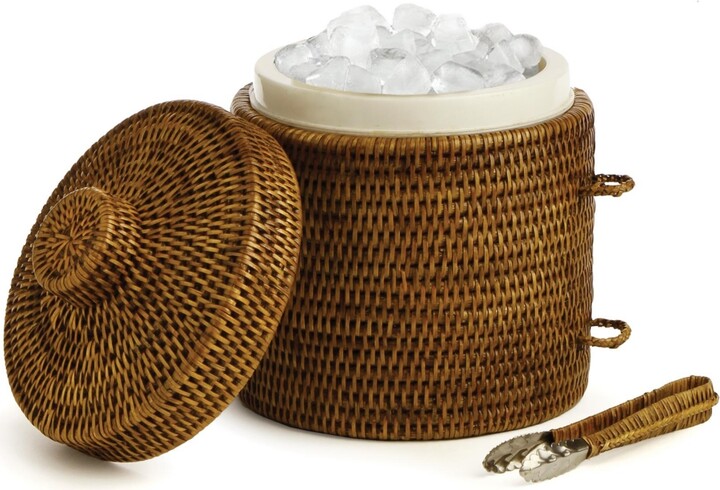 Napa Home & Garden Burma Rattan Ice Box & Tongs - ShopStyle Bar and ...