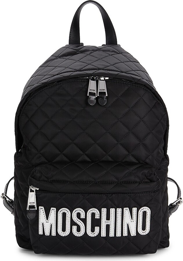 Moschino Quilted Backpack - ShopStyle