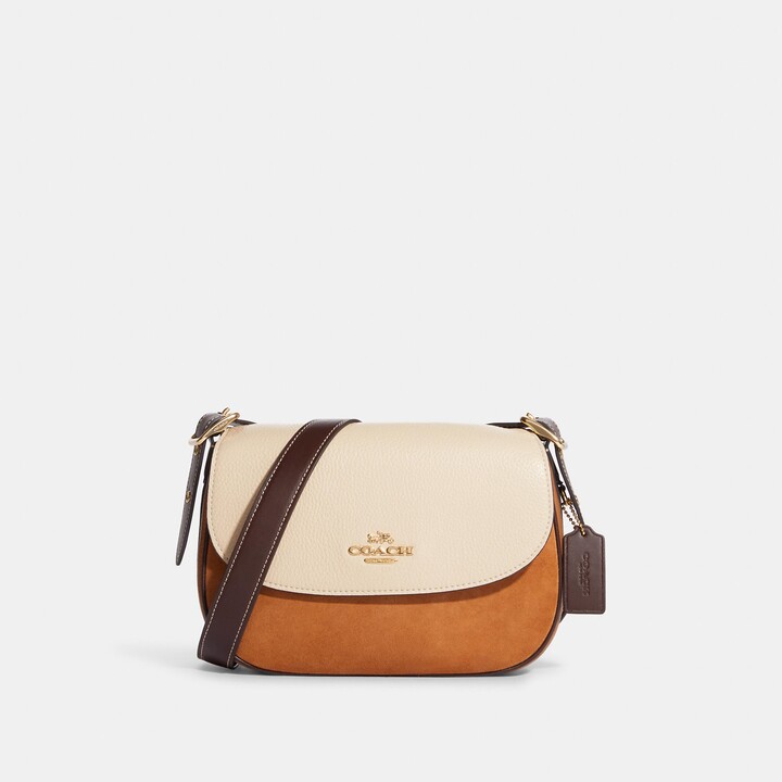 Coach Outlet Macie Saddle Bag In Colorblock - ShopStyle